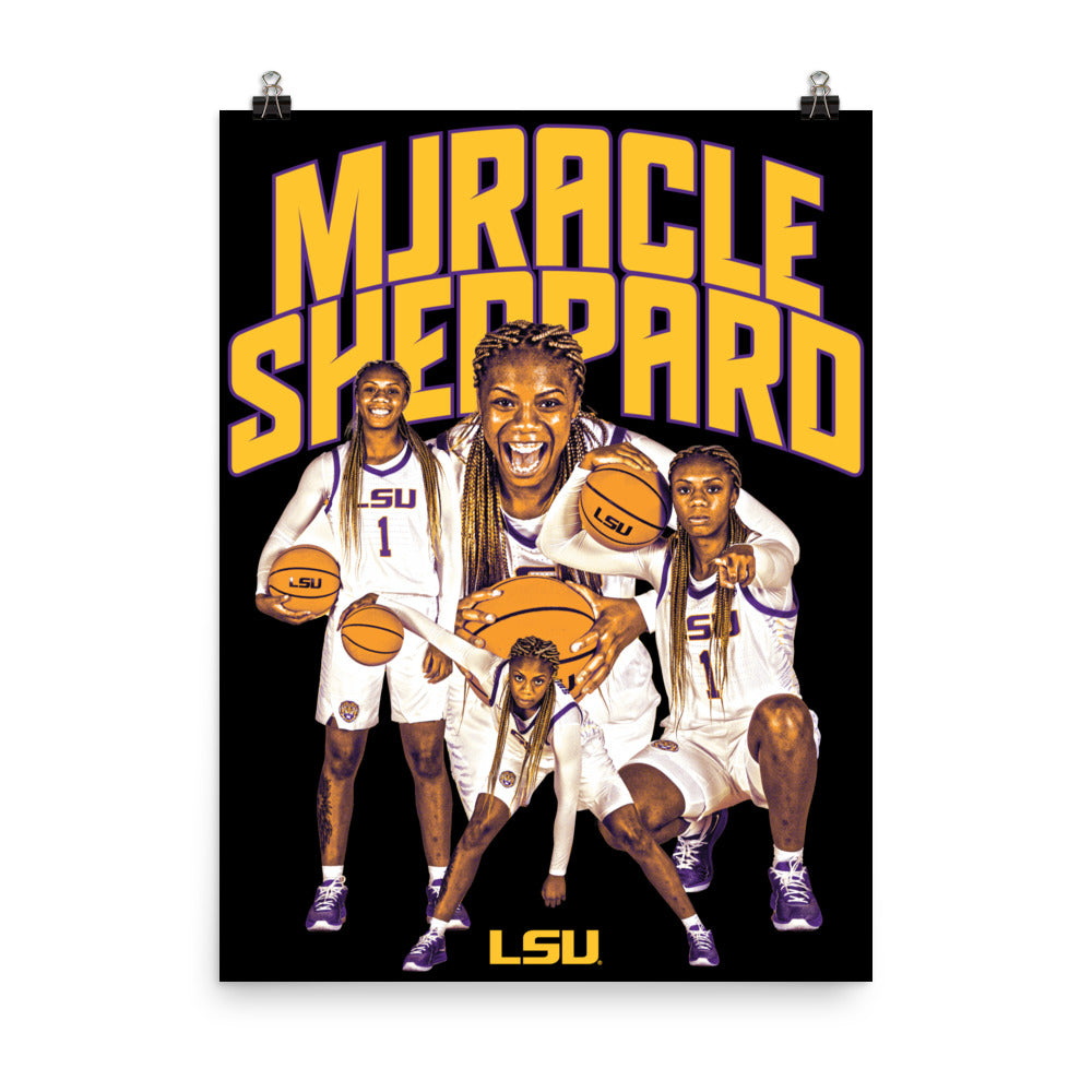 LSU - NCAA Women's Basketball : Mjracle Sheppard - Player Collage Post ...