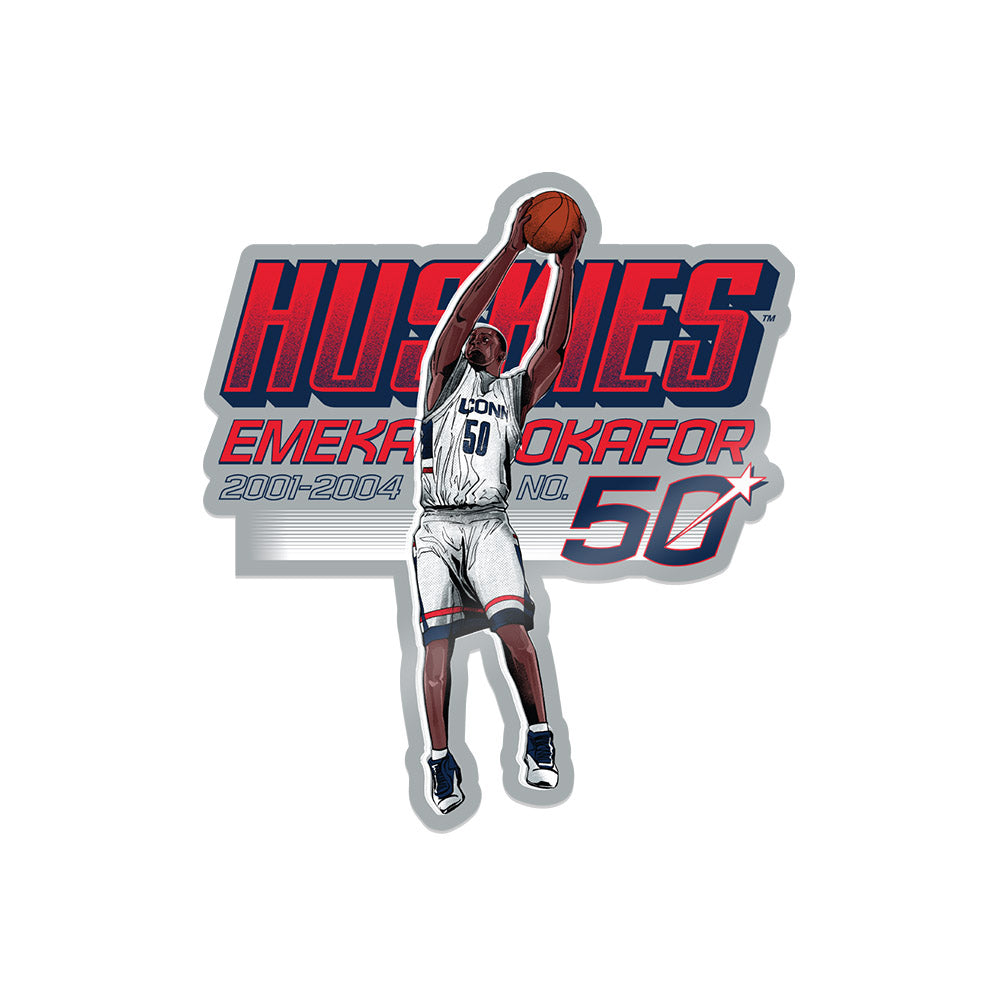 UConn - Men's Basketball Legends : Emeka Okafor - Stickers Individual ...