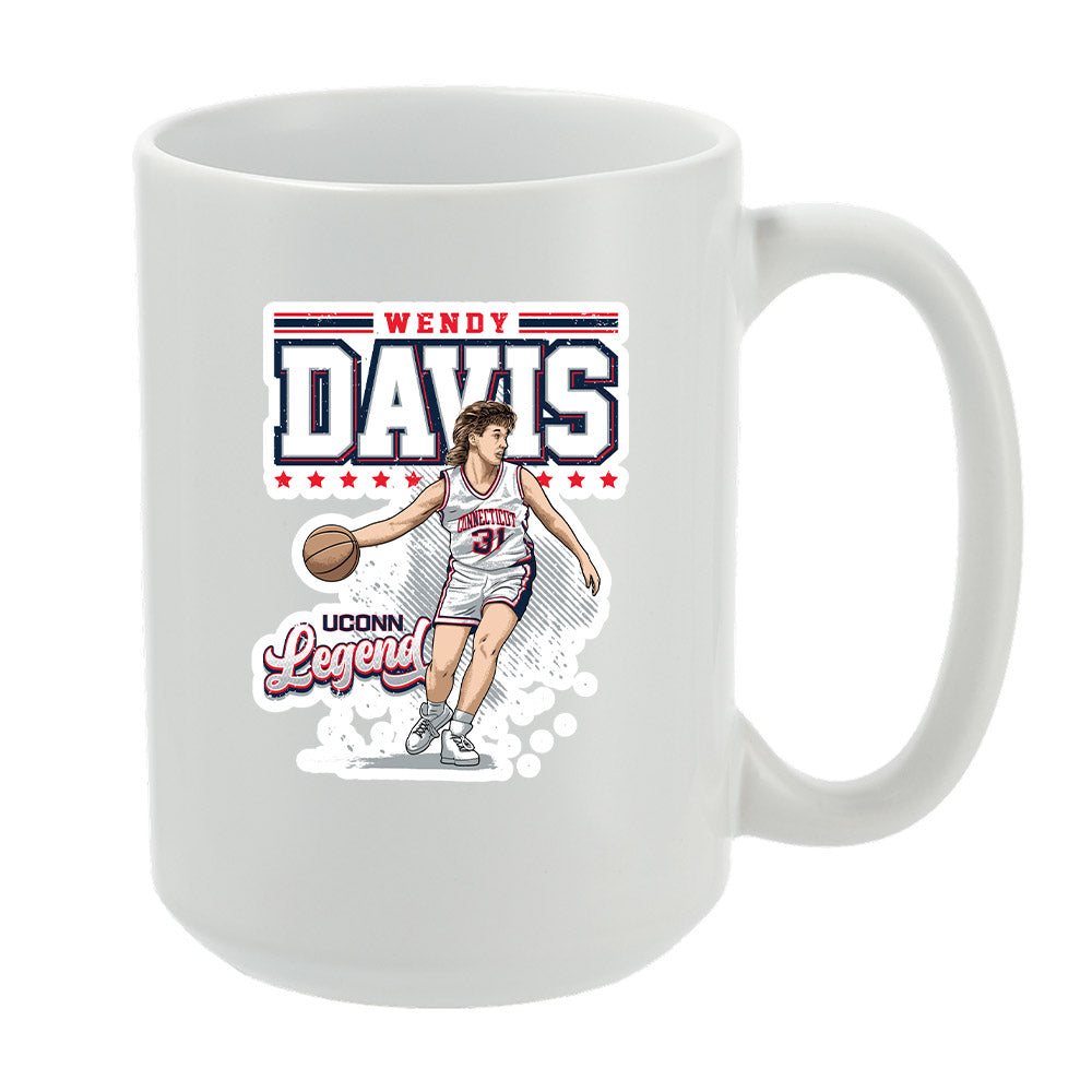 UConn - Women's Basketball Legends : Wendy Davis - Mug Individual Cari ...